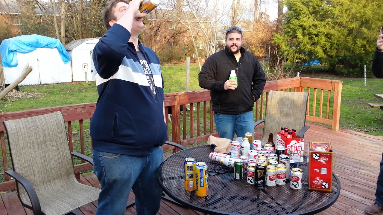 Three 24oz Twisted Teas in 27 Seconds! Big 3 Twisted Tea Challenge ...