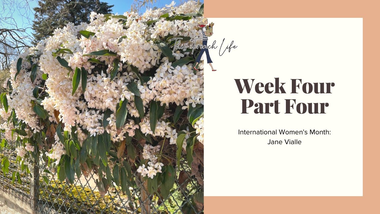 International Women's Month: Week 4, Part 4 Jane Vialle - YouTube