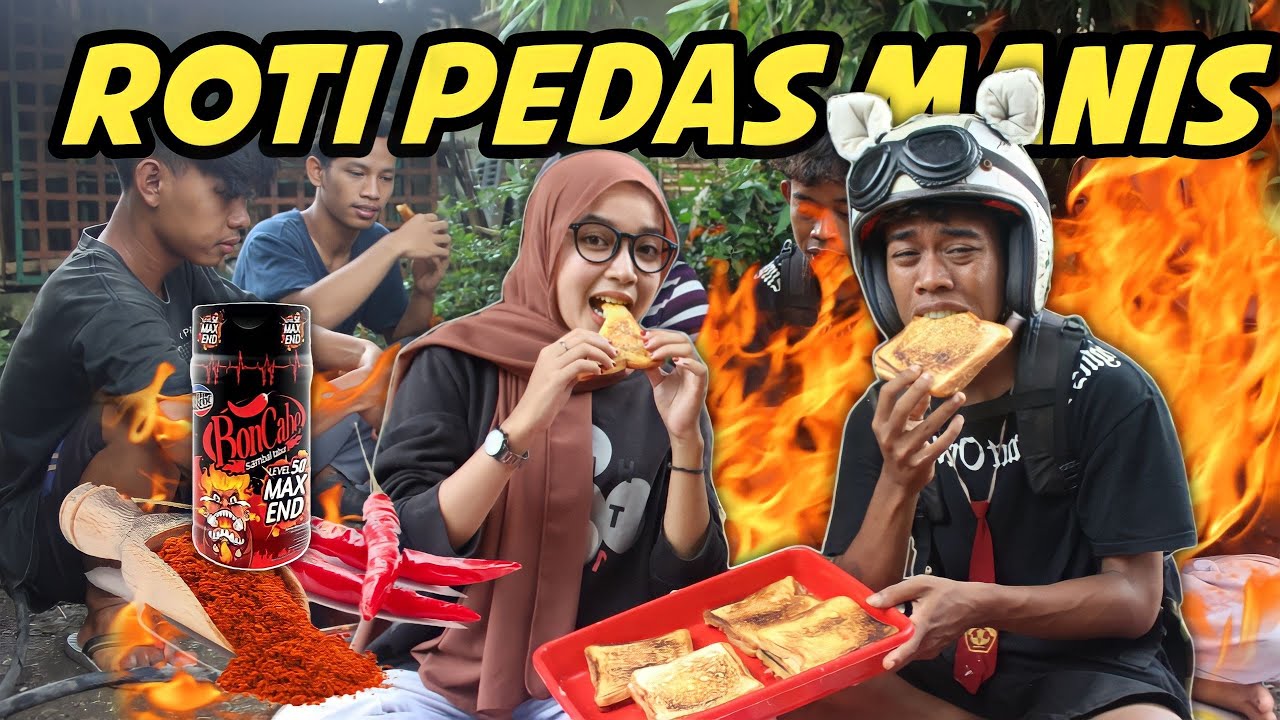 EKSPERIMEN ROTI BAKAR EXSTRA SUPER PEDAS‼️ - YouTube