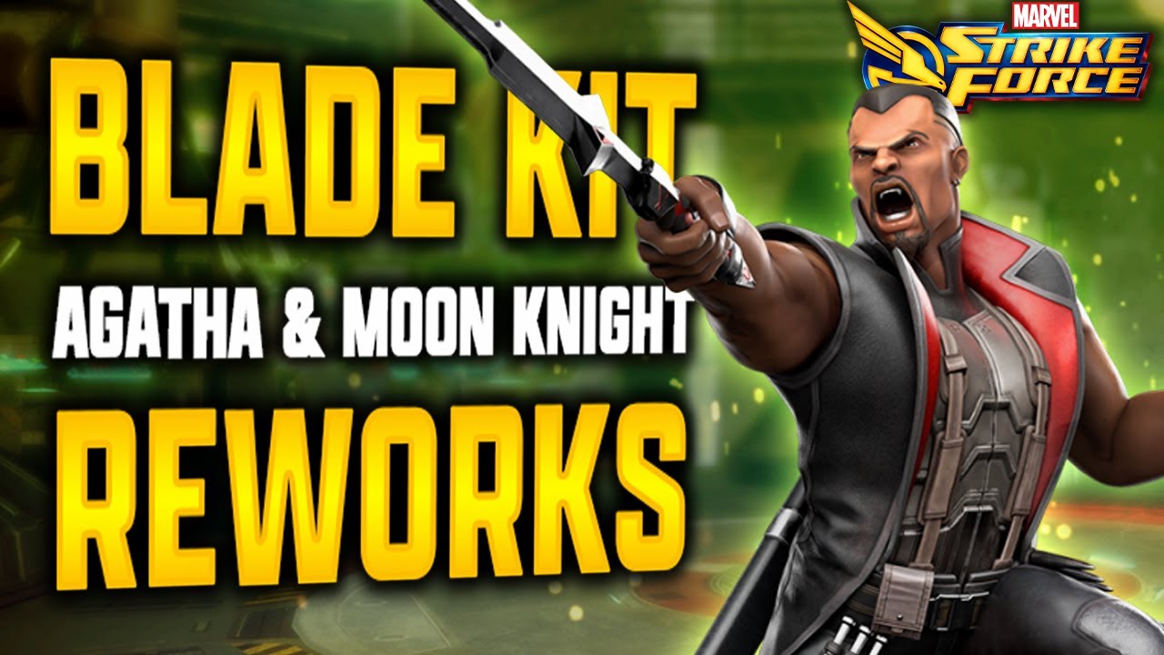 BLADE KIT - AGATHA REWORK - MARVEL Strike Force - MSF - YouTube