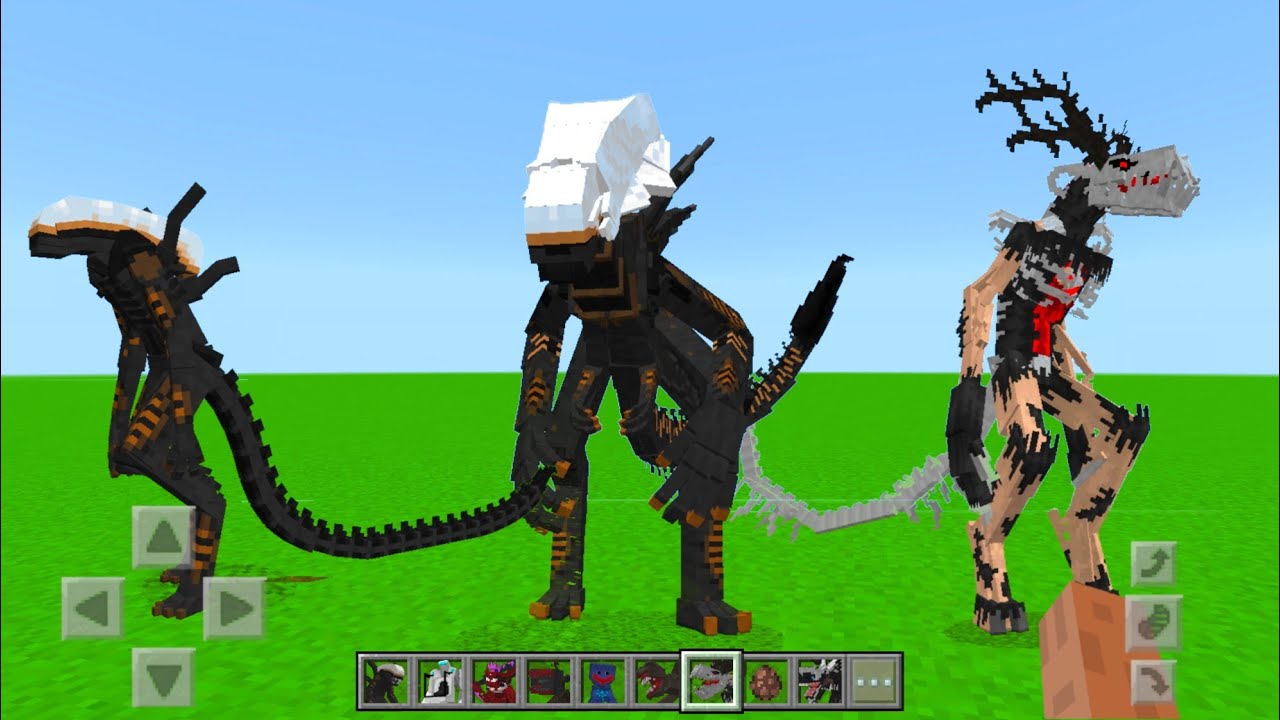 Terrible Creatures MOD ADDON in Minecraft PE - YouTube