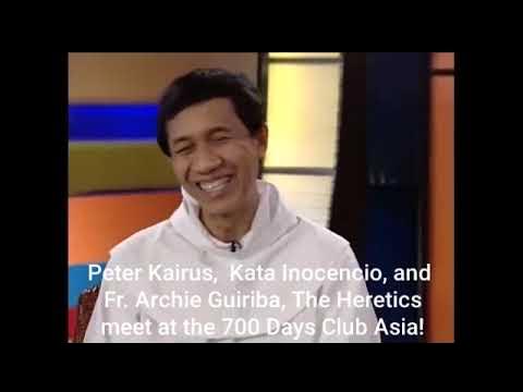 The Heretics' talk at The 700 Days Club of Asia (Fr. Archie Guiriba, Peter Kairuz & Kata ...