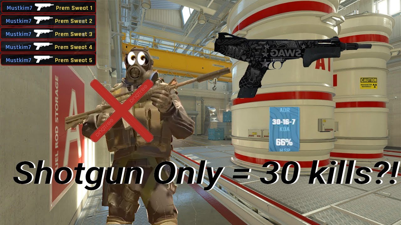 30 KILL GAME USING SHOTGUN ONLY IN PREMIER ( SWAG7 = OP ) - YouTube