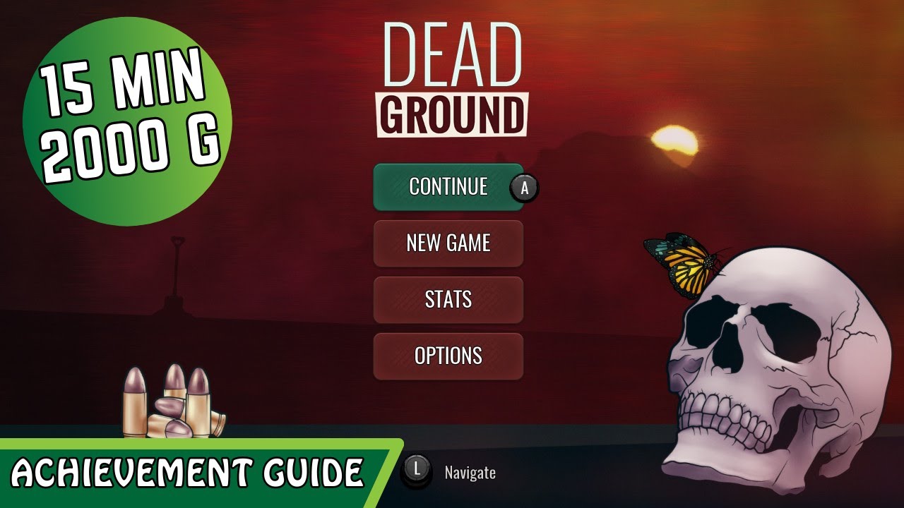 Dead Ground Achievement Guide - 2,000g in 15 Minutes! - YouTube