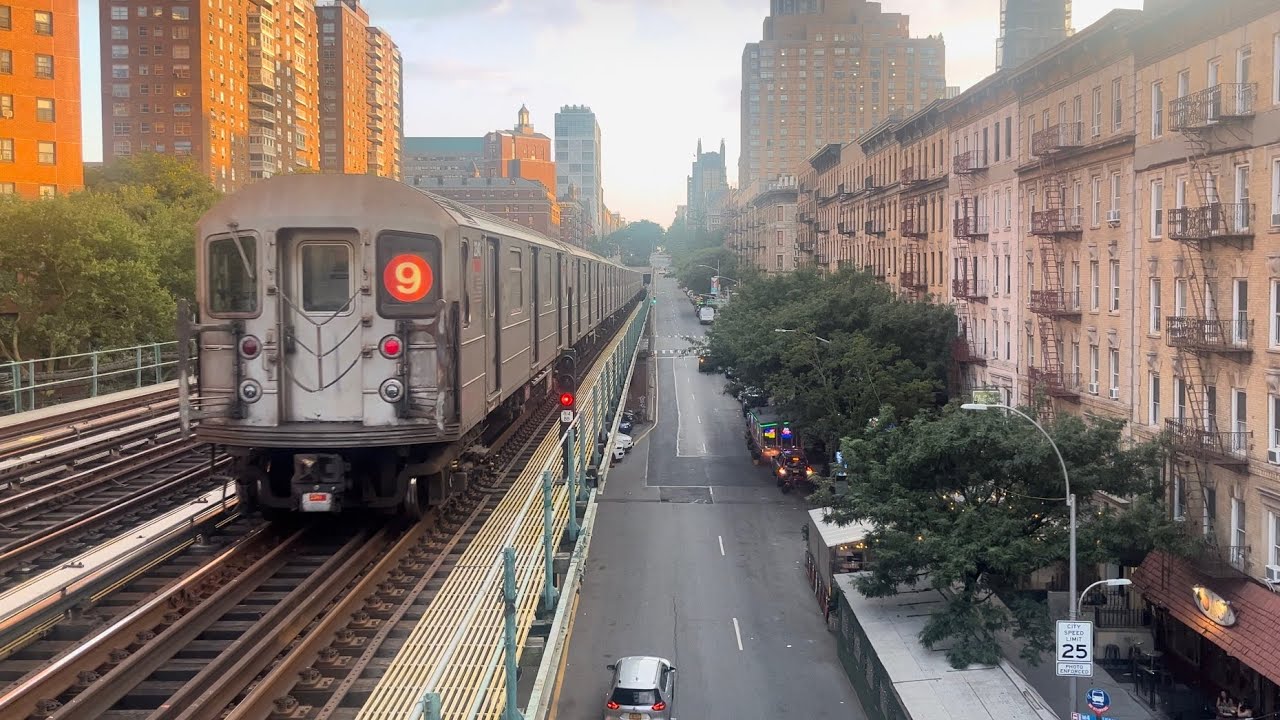 MTA NYCT Subway | South Ferry Bound R62A (9) Train Leaving 125th Street ...