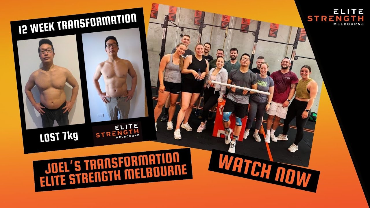 Joel's Strength Transformation - Elite Strength Melbourne - Gym Maribyrnong & Gym Footscray ...