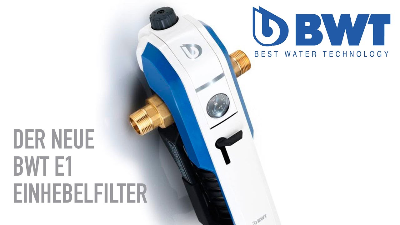 So funktioniert der neue BWT E1 Einhebelfilter - YouTube