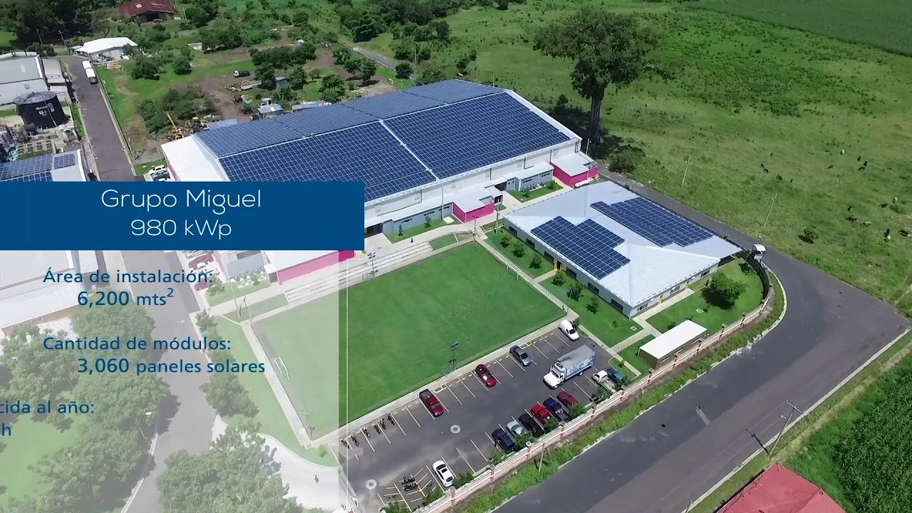 Paneles Solares en Grupo Miguel Soluciones Fotovoltaicas Solaire - YouTube