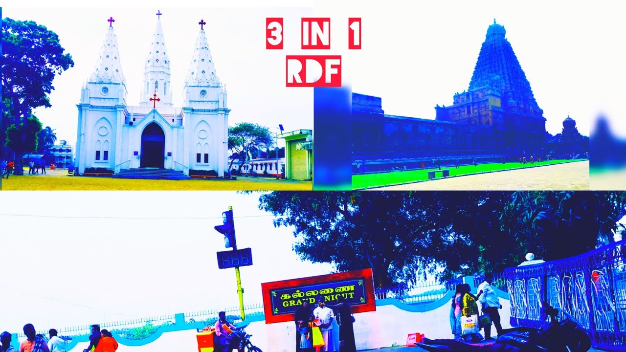 ️ ️Thanjavur big temple & poondi madha temple & kallanai ride ️ ️ PART 2 @mr_red_devil - YouTube