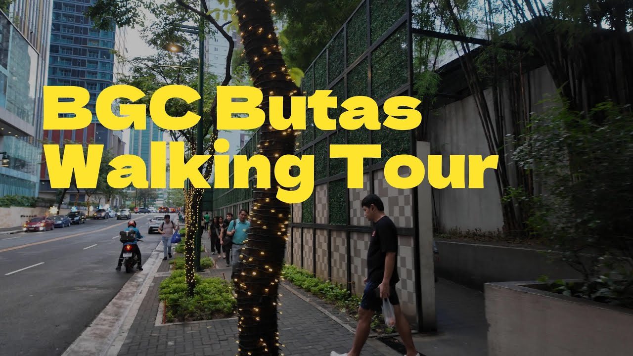 BGC Butas - Walking Tour - YouTube