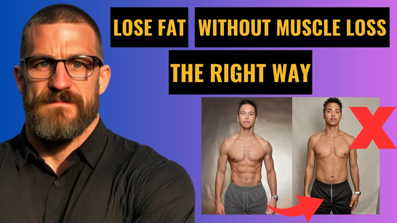 How To Lose Fat Without Losing Muscle The Right Way! - YouTube