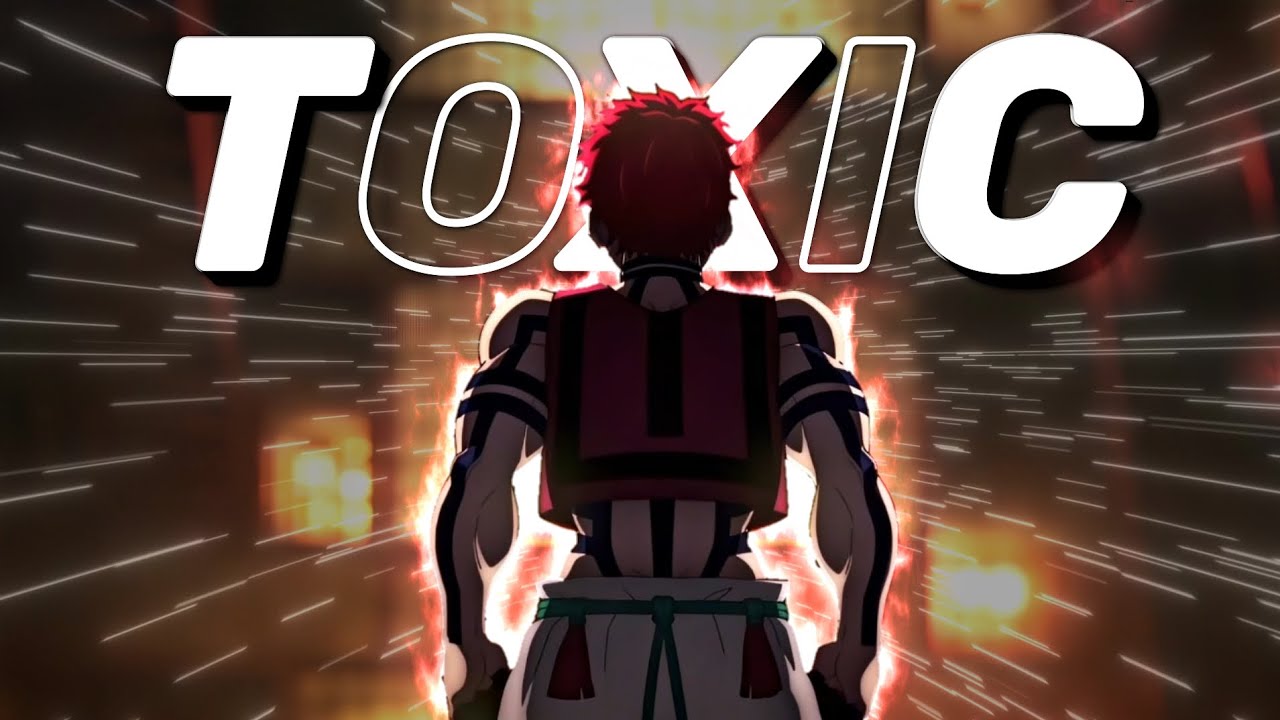Demon slayer "Akaza" - TOXIC [AMV/EDIT] - YouTube