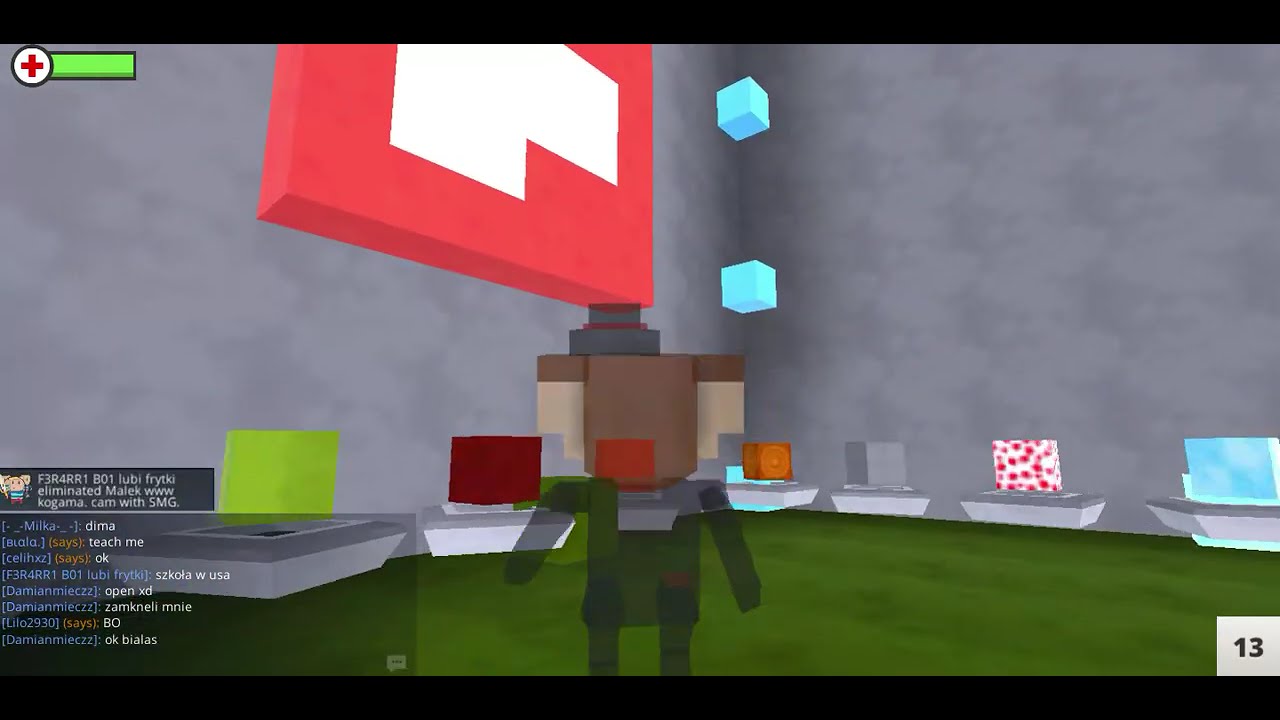 KoGaMa Cube gun gameplay! (I made the YouTube logo). - YouTube