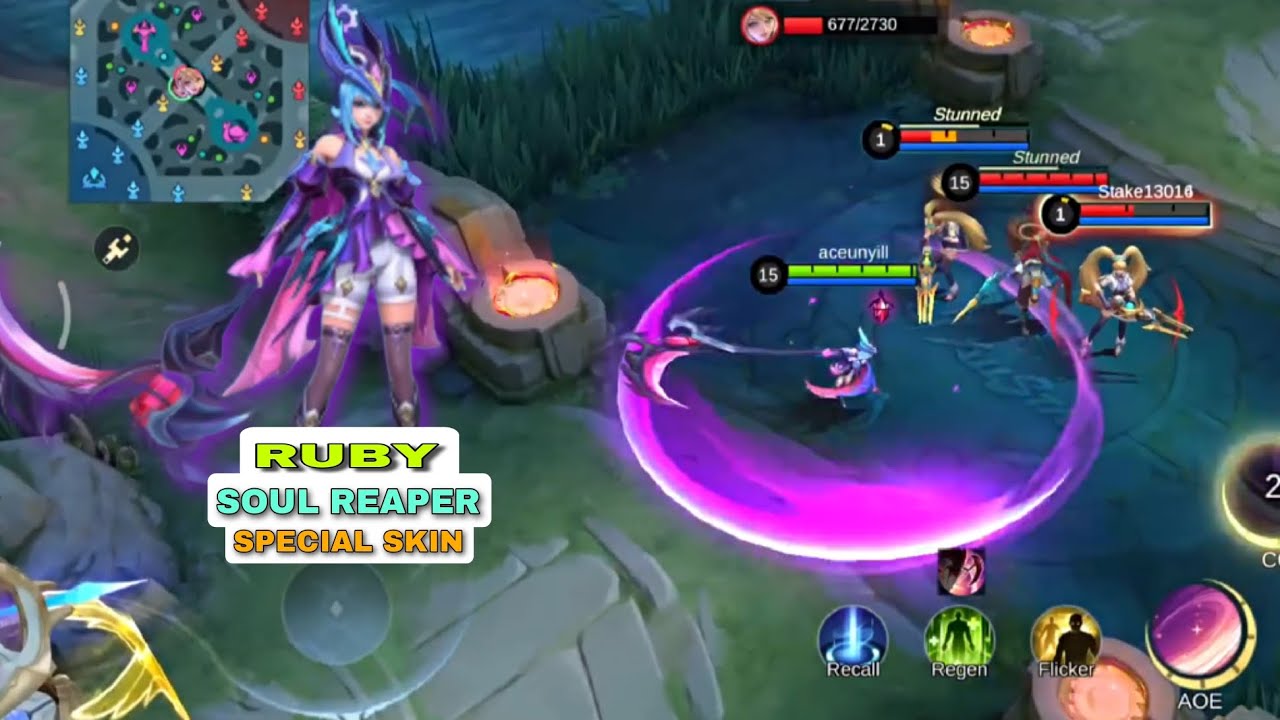 NEW RUBY SPECIAL SKIN " SOUL REAPER " SPOTLIGHT | MLBB - YouTube