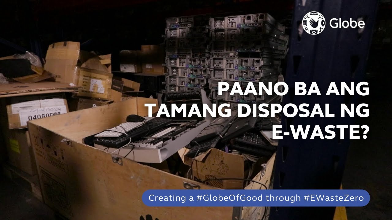 Mga lumang cellphone, laptop at battery -- saan ba pwede dalhin? - YouTube