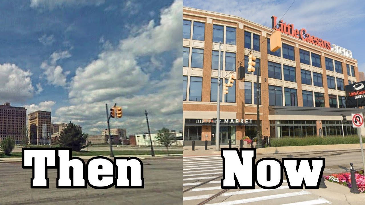 Detroit's Transformation: Before and After Photos of the City's Renewal ...