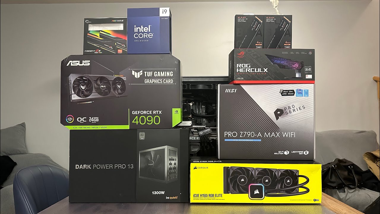 [END OF YEAR SPECIAL] 4090 x i9-14900K | MY FIRST GAMING PC BUILD ...