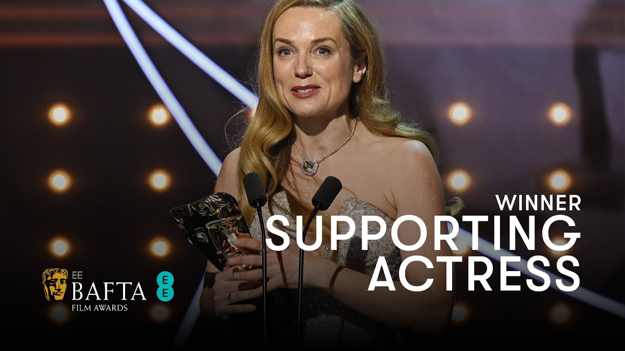 Kerry Condon Wins Supporting Actress | EE BAFTAs 2023 - YouTube