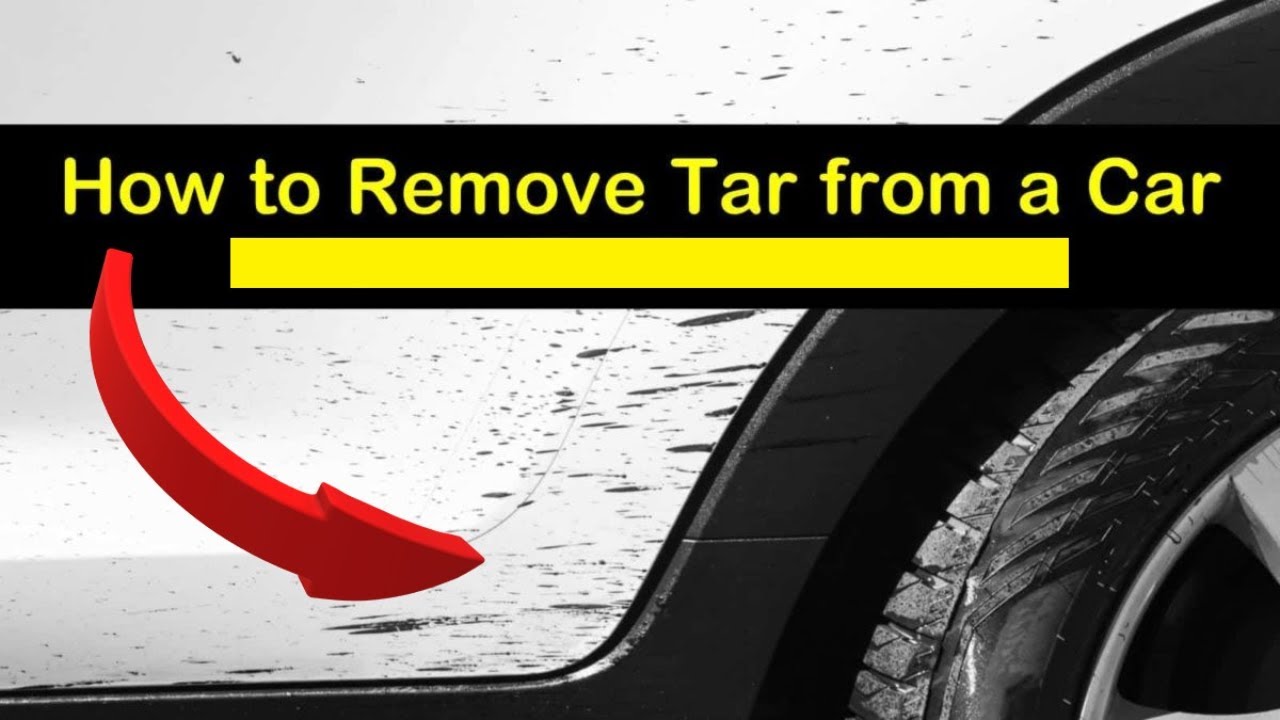 The best tar remover for car - YouTube