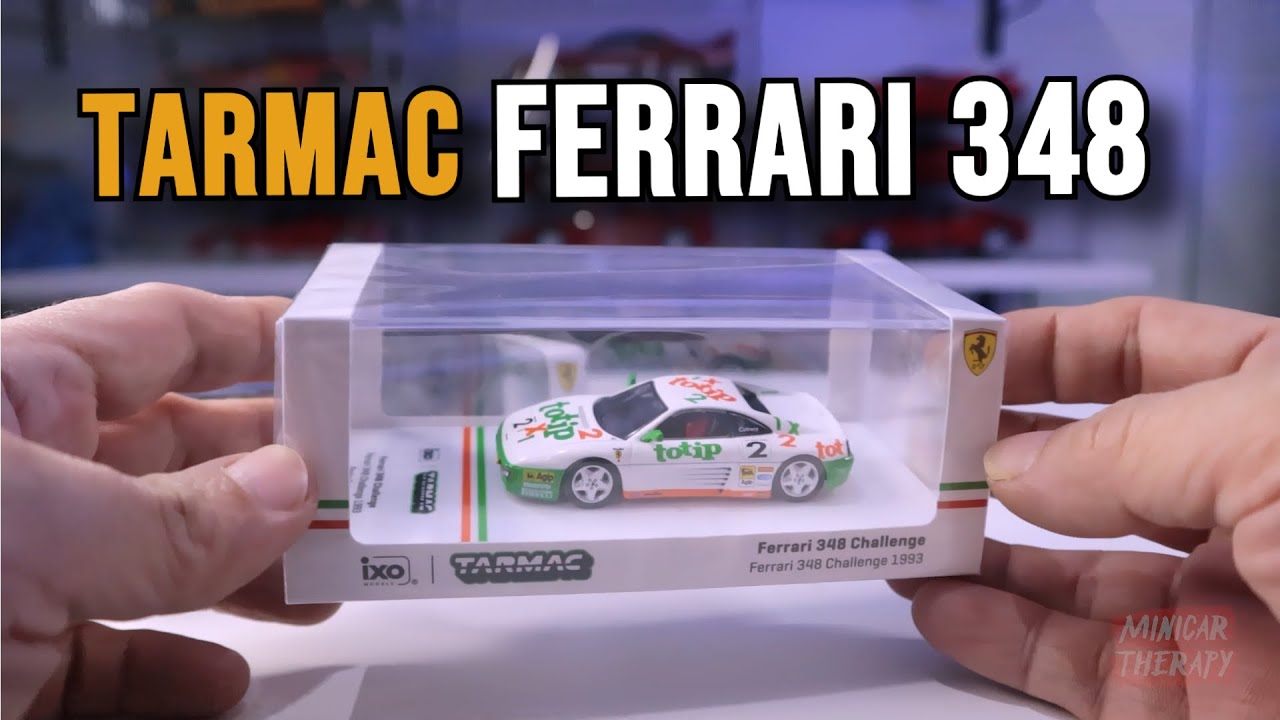 RILIS JUGA AKHIRNYA , TARMAC WORKS FERRARI 348 CHALLENGE 1993 - YouTube