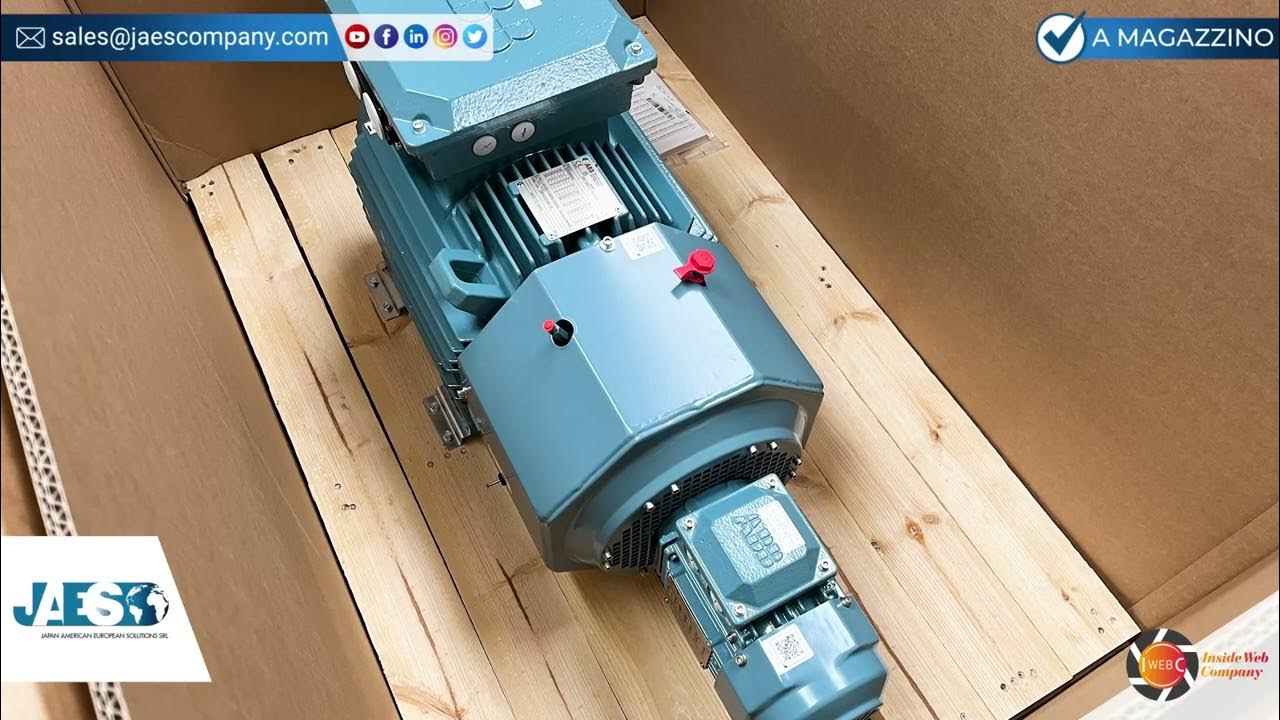 ABB M3BP 160MLB 4 (INSTOCK) MOTOR - MOTORE - MOTOR - YouTube