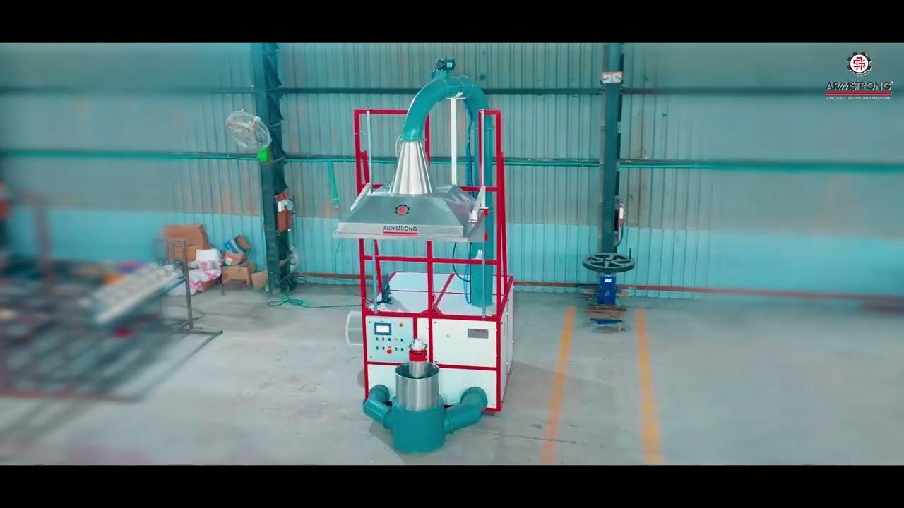 FIBC BAG CLEANING MACHINE - YouTube