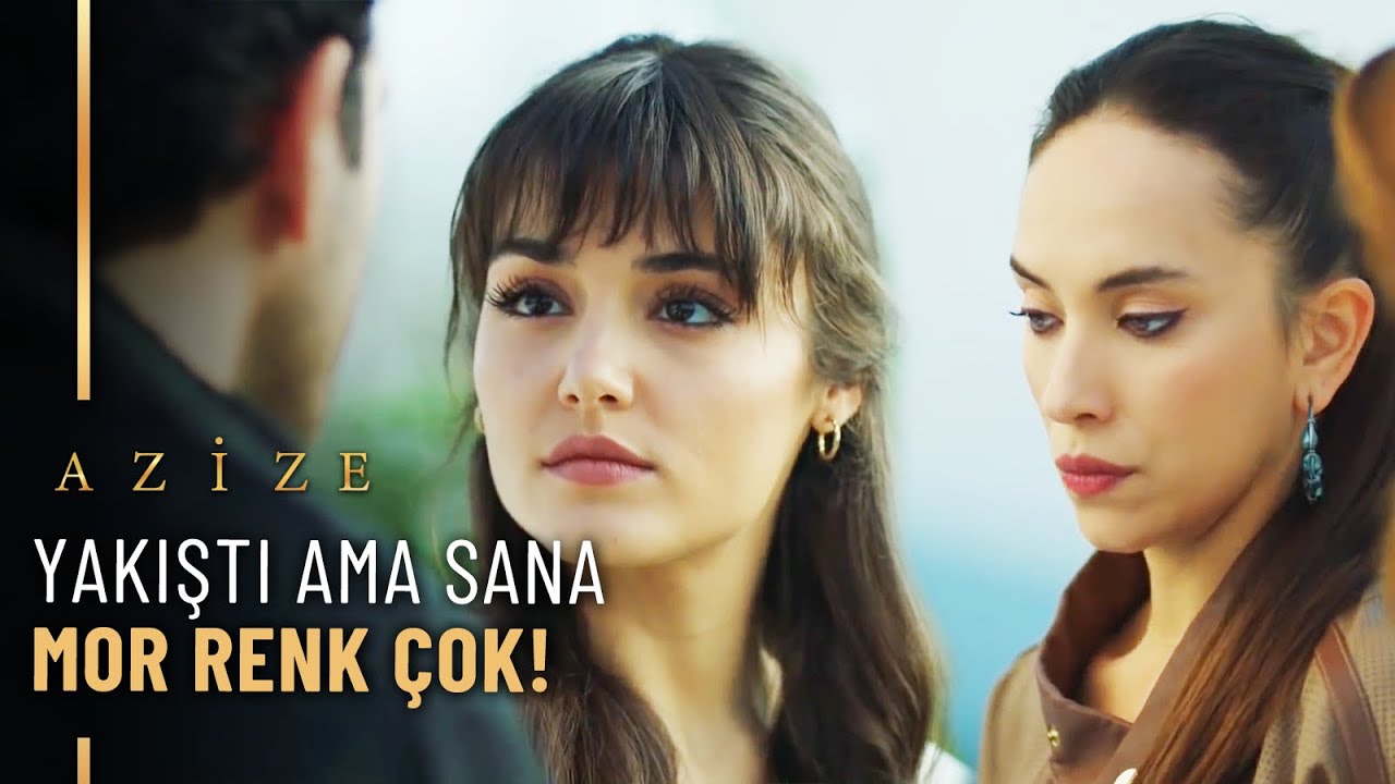 Asya, Azize'yle Kartal'ı Görünce Kıskançlıktan Çatladı! - Azize 3 ...