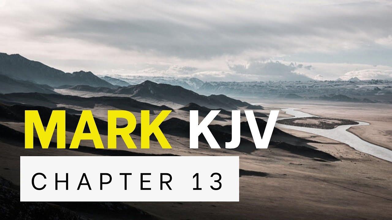 Gospel of Mark Chapter 13 | Audio Bible | Words + no music - YouTube