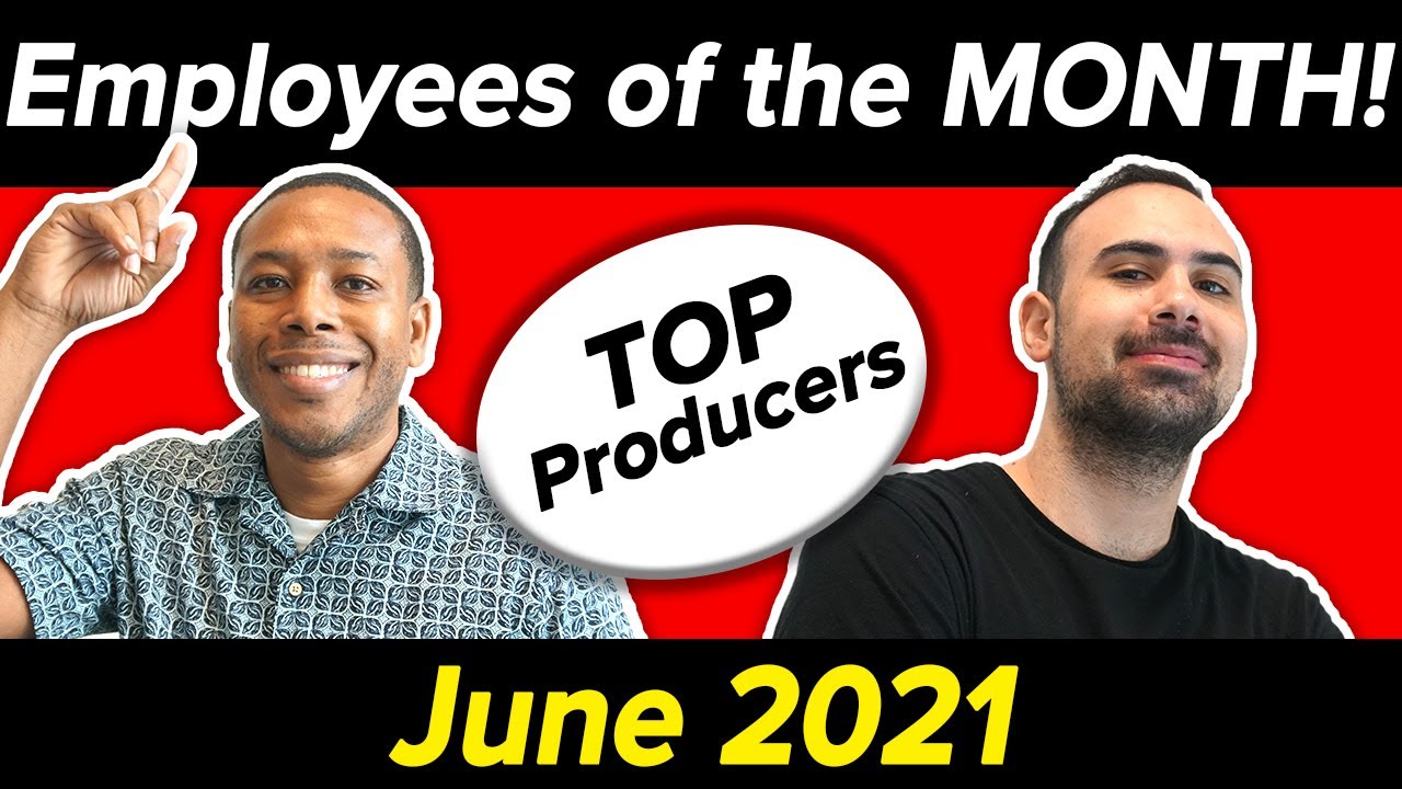 Employees of the Month for June - ANOTHER GREAT MONTH! - YouTube