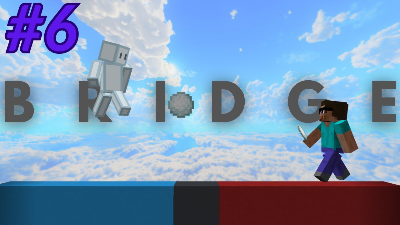 Bridge Gameplay | Bridge gameplay series 6 | minecraft Cubecraft ...