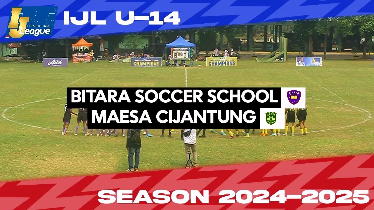 Bitara Soccer School vs Maesa Cijantung [Indonesia Junior League 2024 ...
