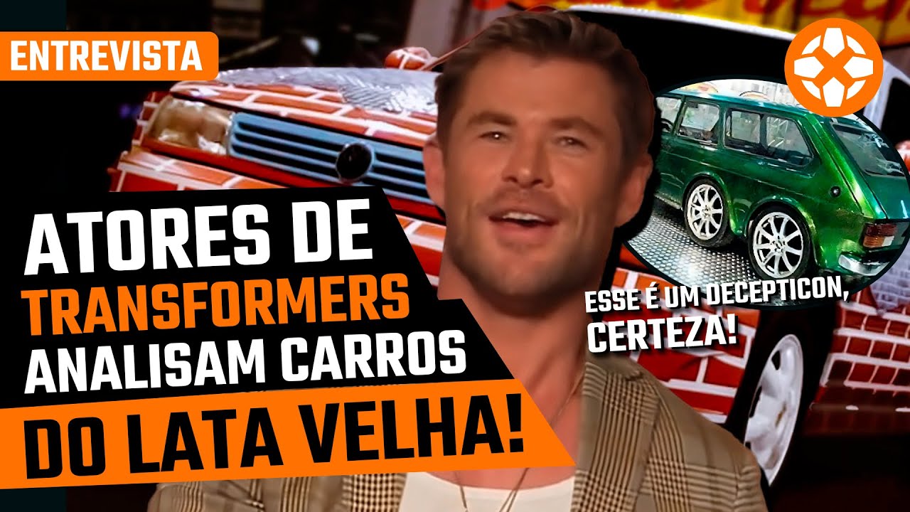 Mostramos os carros do LATA VELHA pro CHRIS HEMSWORTH! - Entrevista ...