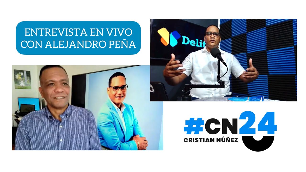 CN24 | Entrevista en Vivo con Alejandro Peña - YouTube