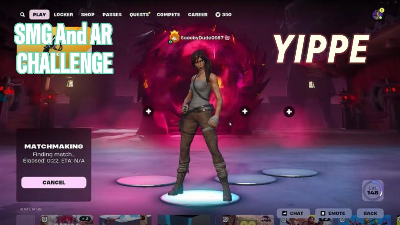 SMG AND AR CHALLENGE! (Fortnite Chapter 6 Season 1) - YouTube