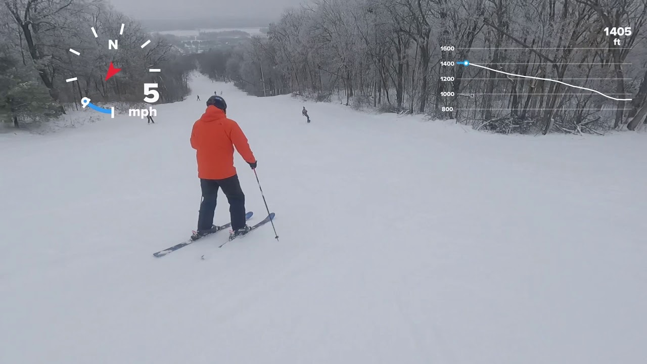 Skiing in Devil's Head - YouTube