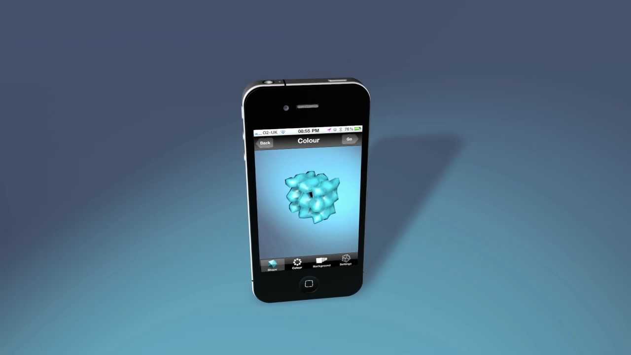 Hedron Sound Reactor iPhone App - YouTube
