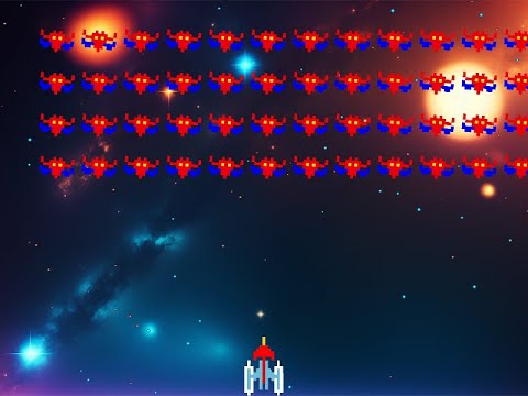 Juego tipo Space Invaders Galaxian en JavaScript | Phaser | Parte 3 - YouTube
