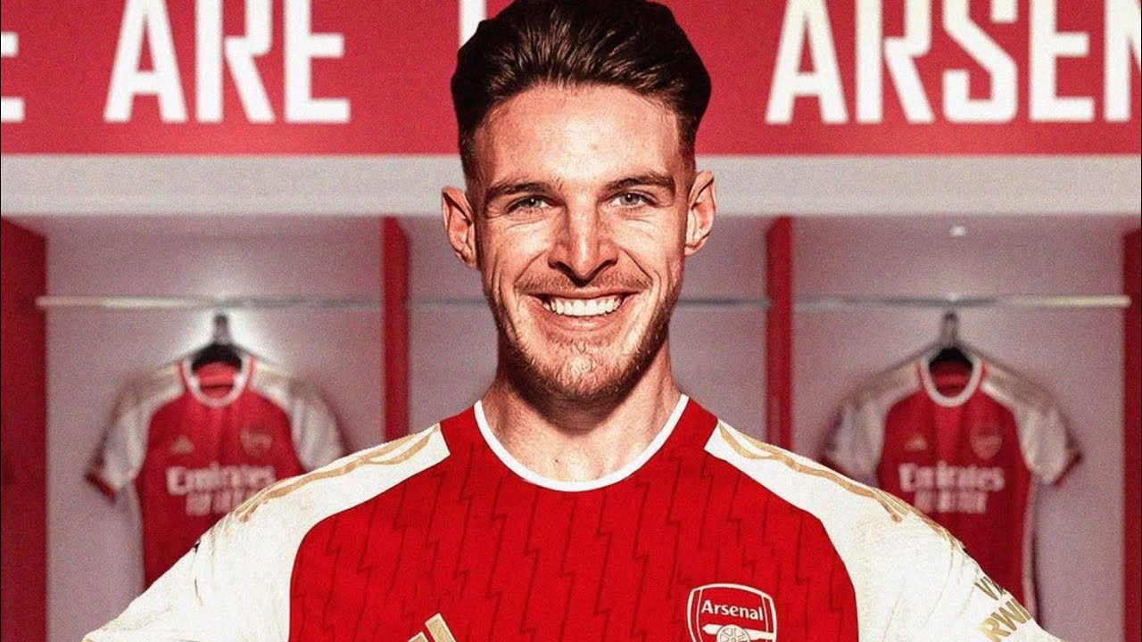 DECLAN RICE - Welcome to ARSENAL, Best Skills, Tackles & Passes - YouTube