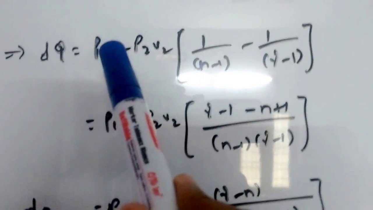 HEAT TRANSFER IN POLYTROPIC PROCESS - YouTube