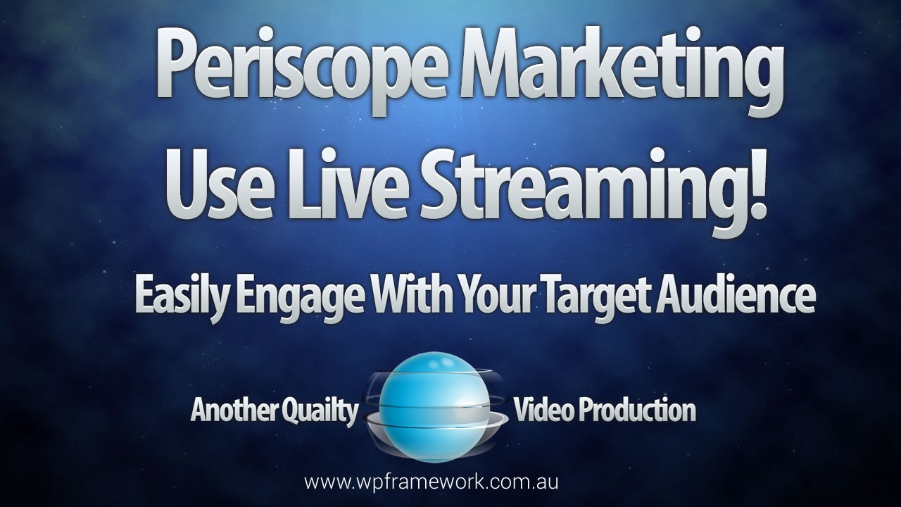 Using The Power Of Periscope Marketing - YouTube