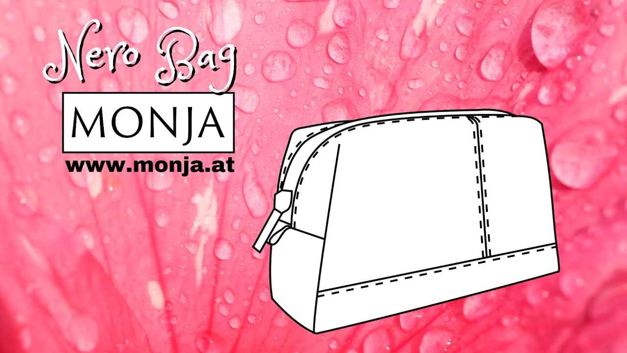 Nähanleitung zur Nero Bag von MONJA Taschen - YouTube