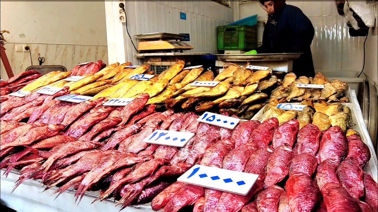 Exploring the Colorful Lahijan Fish and Vegetable Market: A Glimpse ...