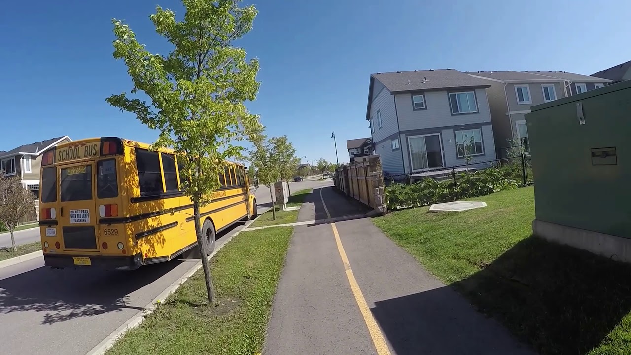 Calgary pathways and bikeways - YouTube