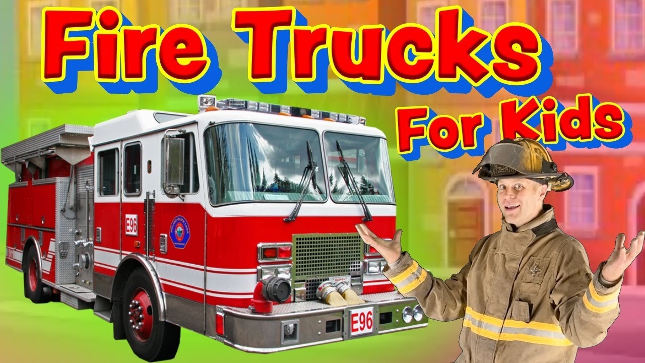 Fire Trucks for Kids | Educational Video for Toddlers | Fire Trucks for ...