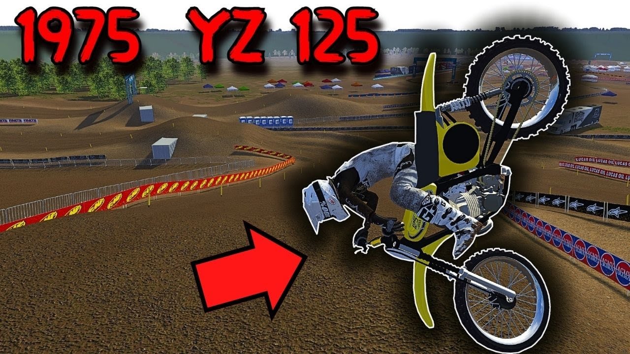 Retro Yz125 Pinned At Pala Raceway! | Mx Bikes - YouTube