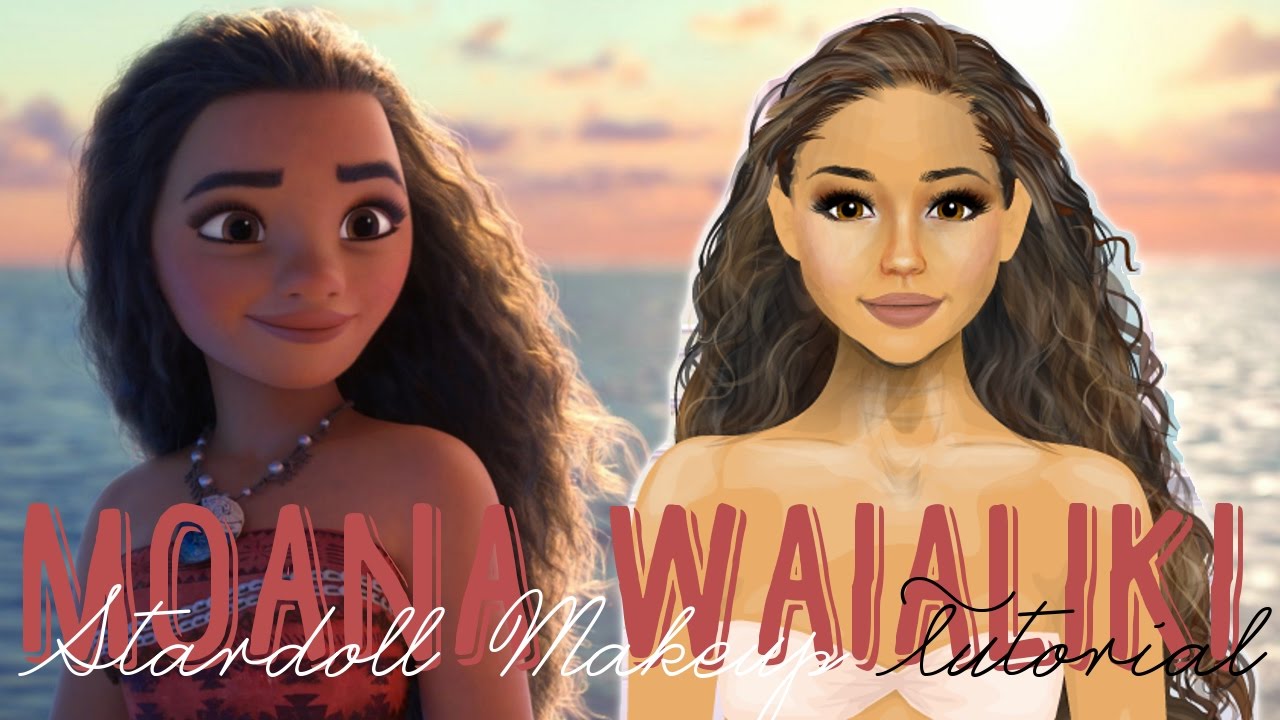 Stardoll Transformation - Moana {Classic Disney} - YouTube
