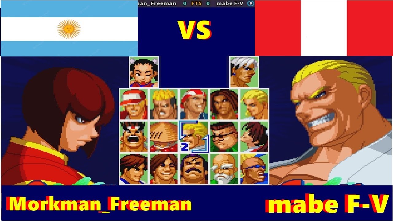 Real Bout Fatal Fury 2- The Newcomers-Morkman_Freeman VS mabe F-V FT5 ...