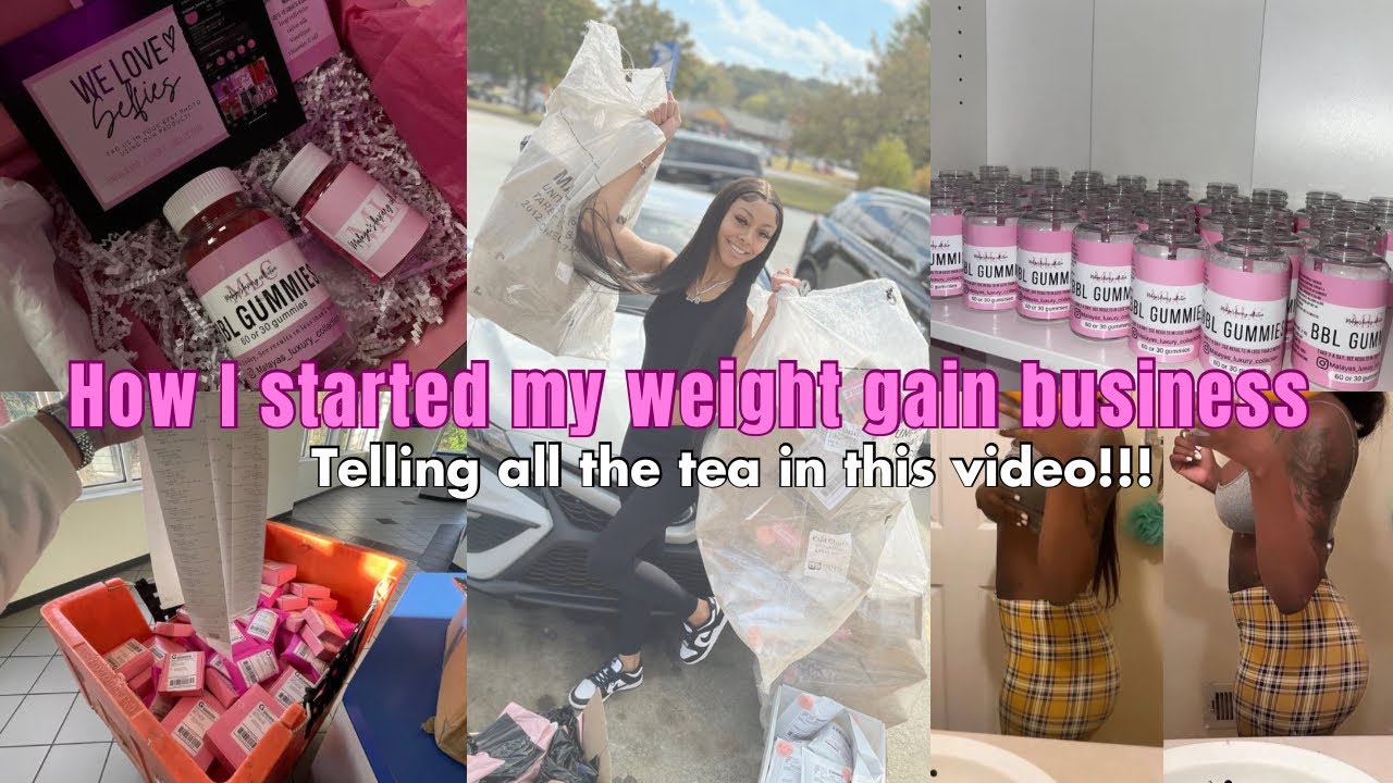 HOW I STARTED MY WEIGHT GAIN BUSINESS | MAKING 10k A MONTH ‼️🍑 - YouTube