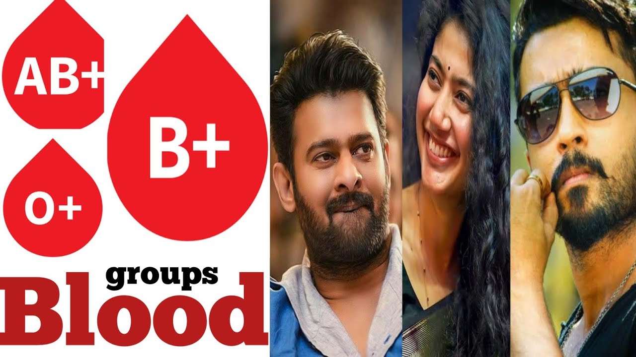 Blood groups:South indian actors rare blood groups - YouTube