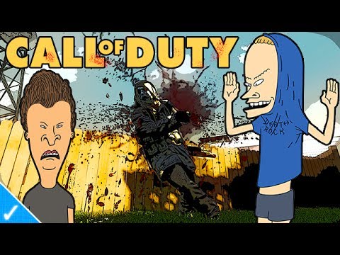 BEAVIS AND BUTTHEAD PLAY CALL OF DUTY - SOUNDBOARD GAMING - YouTube